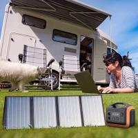 China LiFePO4 Battery Type 600W Portable Solar Generator Panel Sets for On-the-go Charging for sale