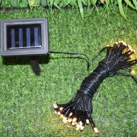 China 200LED RGB Solar Garden Bulbs Waterproof Christmas String Lighting for Outdoor IP65 Rated for sale