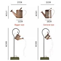 China Solar Powered Outdoor Garden Courtyard Water Kettle Decorative Light with IP44 Rating for sale