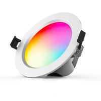 China Multicolor Smart Led Downlight with Wifi Tuya App Control and Rgbcw Dimming Function for sale
