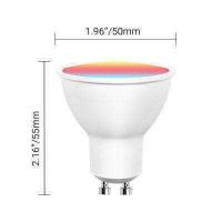 China Multi Color Dimmable GU10 CCT RGB LED Spotlight with 5W Power and Aluminum PCC Material for sale