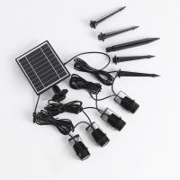 China Other Lighting Solutions Service Solar Powered Multi Colors Garden Landscape Spotlights for sale