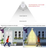 China Automatic Light Lamp LED Bulb with PIR Motion Sensor and 80 Ra Color Rendering Index for sale
