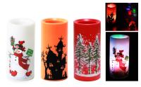China Transform Your 2019 X-MAS Decor with 2W Watts CANDLE Style Led Candle Projector Light for sale