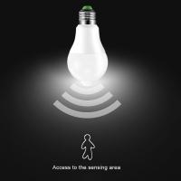 China Automatic Light Lamp LED Bulb with PIR Motion Sensor and 80 Ra Color Rendering Index for sale