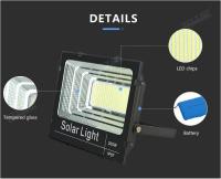 China High Power Outdoor Solar Led Flood Light 100w 200w 300w Housing Ip67 Long Lifespan 12v for sale