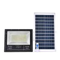 China Neon Bulbs Solar Flood Light for Garden 100w 200w 300w Ip67 Portable Led Floodlight for sale