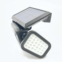 China 3 Head LED Solar Energy Garden Light Outdoor Waterproof Wall Light Solar Induction Lamp for sale