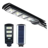 China 6500K Color Temperature 250w Solar Motion Sensor Street Light for Outdoor Street for sale