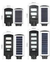 China 6500K Color Temperature 250w Solar Motion Sensor Street Light for Outdoor Street for sale
