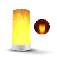 China Waterproof Flickering Flame Table Lamp With Remote For Party Working Time hours 10000 for sale