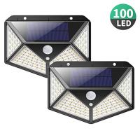 China 3 Modes IP44 Waterproof Solar Motion Sensor Outdoor Wall Light for Home Security for sale