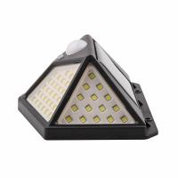 China 3 Modes IP44 Waterproof Solar Motion Sensor Outdoor Wall Light for Home Security for sale