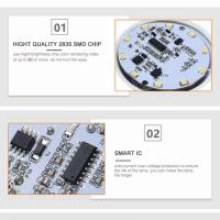 China LED Light Source 5w 7w 9w 12w 18w 220v Passive Infrared Motion Sensor Led Radar Lamp for sale