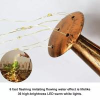 China Retro Metal Hanging Solar Lamp Warm White String Lights for Outdoor Garden Decoration for sale