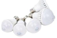 China White LED Bulb with Motion Sensor and High Lumen Induction Bulb 3000k 4000k 6000 for sale