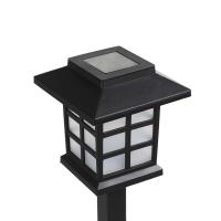 China Small House Decorative Solar Light IP65 Waterproof Landscape Garden Courtyard Lamp for sale