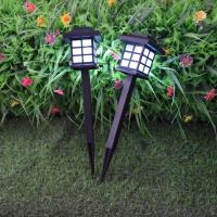 China Small House Decorative Solar Light IP65 Waterproof Landscape Garden Courtyard Lamp for sale