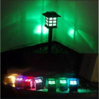China Small House Decorative Solar Light IP65 Waterproof Landscape Garden Courtyard Lamp for sale
