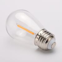 China Pc Aluminum Led Single Filament Bulb S14 for Voice Control in Theme Park Party House for sale