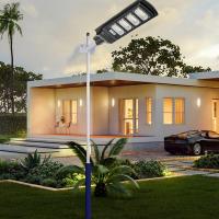 China High CRI Ra 80 50w Solar Street Light with IP65 Waterproof and Integrated Design for sale