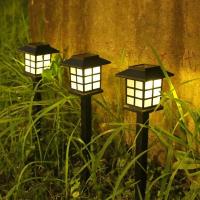 China Solar Garden Lights IP65 Waterproof Solar Pathway Lights for Garden Yard Landscape for sale