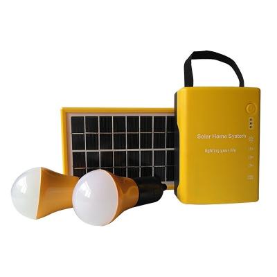 China Switch Controller Solar Panel High Lumen Solar System Lamp with 15-30h Working Time for sale