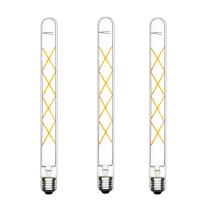 China Lamp Body Material GLASS CRI Ra 80-90 Led Bulb Light T33 8W E26 E27 Filament Bulb for sale