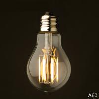 China Pc Aluminum 10W A60 Warm White LED Filament Edison Bulb for 5w 7w 9w 12w Replacement for sale