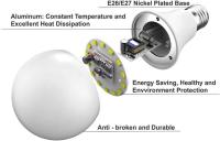 China Smart LED Light Bulb High Lumen A60 Holder 7W 9W 12W 15W for Working Time of 20000 Hours for sale