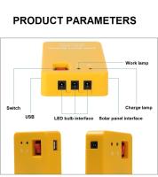 China ABS PC Material Solar Energy System Assurance Outdoor Solar Led Light for 2023 Popular for sale