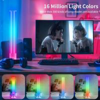 China Design Cool Led Mood Light Tuya Wifi Control Dimming Led Table Lamp with RGB White for sale