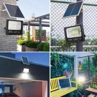 China Garden Solar Flood Light 25w 40w 60w 100w 200w 300w Outdoor Waterproof Wall Led Light for sale