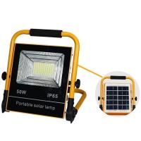 China Solar Led Flood Light with High Luminous Efficiency of 90-100LM/W and 120° Beam Angle for sale