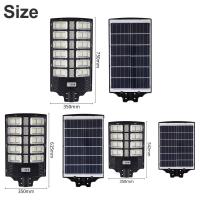 China Black Housing High Power IP67 Waterproof Outdoor Lighting 500W600W800W All in One Solar LED Street Light for sale