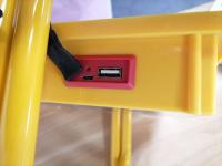 China Solar Powered Super Bright Rechargeable LED Work Light with 80 Ra Color Rendering Index for sale