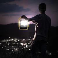 China 2 Rechargeable Solar Flood Lights Outdoor Led Solar Light Portable Led Work Light 2.5kg for sale