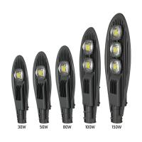China 6000K Daylight Alert Outdoor IP65 Waterproof 50W 100W 150W 200W 250W 300W Cobra COB LED Street Light for sale
