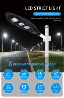 China 6000K Daylight Alert Outdoor IP65 Waterproof 50W 100W 150W 200W 250W 300W Cobra COB LED Street Light for sale