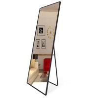 China Decoractive Customized Customer Logo Wall Mounted Mirror for Hotel Bathroom Appliance for sale