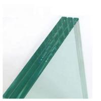 China 5mm 0.38 PVB 5mm Super Clear Tempered Laminated Glass for Safe and Secure Buildings for sale