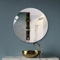 China Frameless Decorative Copper Free Silver Mirror in Different Shapes 3-6mm Thickness for sale