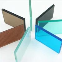 China 5 0.38 5mm Qualified Tempered Float Glass for Tempered Clear and Color Laminated Glass for sale