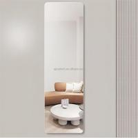 China Silver Lenses Modern Frameless Wall Mounted Makeup Mirror for Beveled Bath Dressing for sale