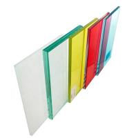 China Clear Tempered Flat Curved Tinted Building Laminated Glass PVB SGP EVA Industrial Grade for sale