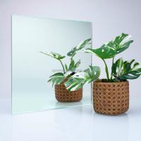 China 3-6mm Thickness Tinted Double Coated Aluminum Mirror for Bathroom Dressing Decoration for sale