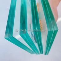 China Custom Decorative Glass for Building Safety Clear PVB Laminated Glass Solid Structure for sale