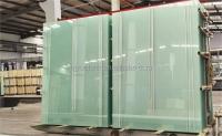 China Stylish and Durable Milky White PVB Laminated Safety Glass for Building Construction for sale