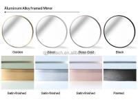 China Classic Framed Silver Mirror for Bedroom Dressing Room Bathroom and Magnifying Feature for sale