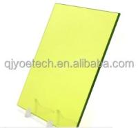 China Yellow PVB Laminated Glass for Solid Structure Building Construction Kitchen Staircase for sale